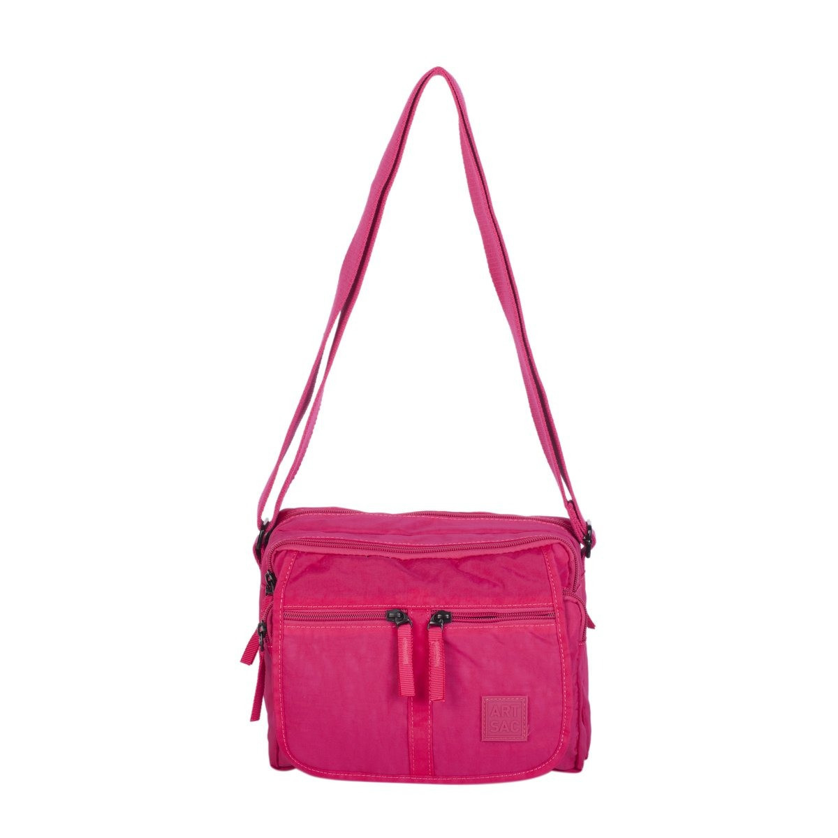 Multi Pocket Nylon Crossbody Bag